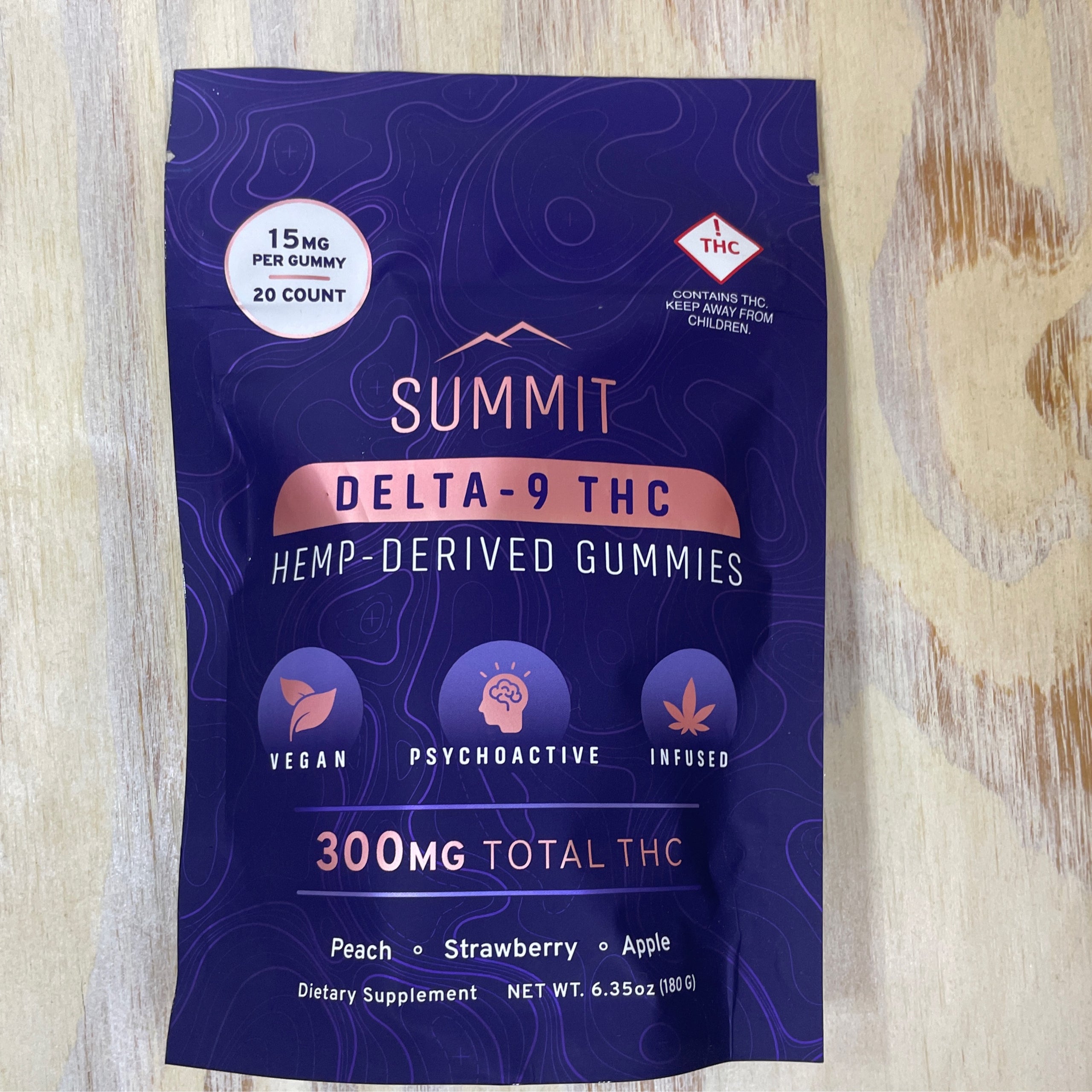 R&R Summit Delta-9 300mg Gummies | Heal Tree CBD